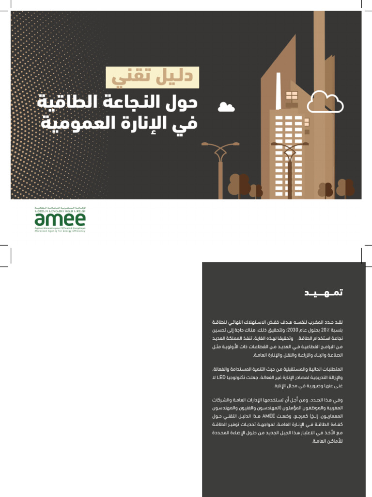 Guide Eclairage Public_AR | PDF