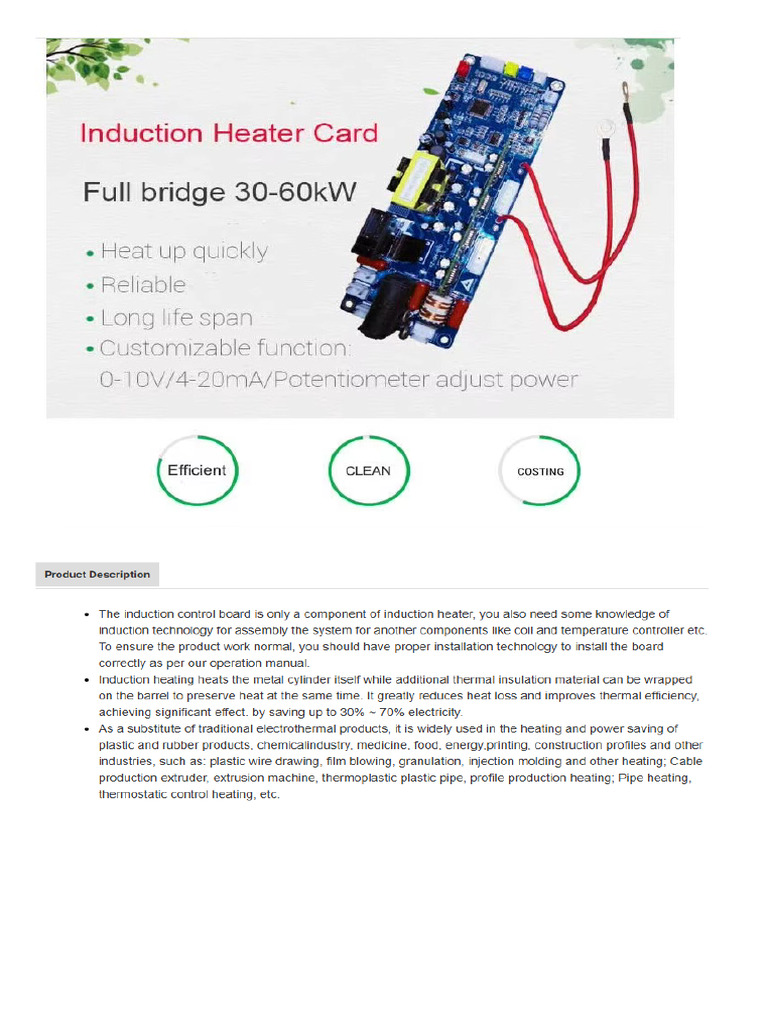 PCB Modul Pemanas Induksi | PDF