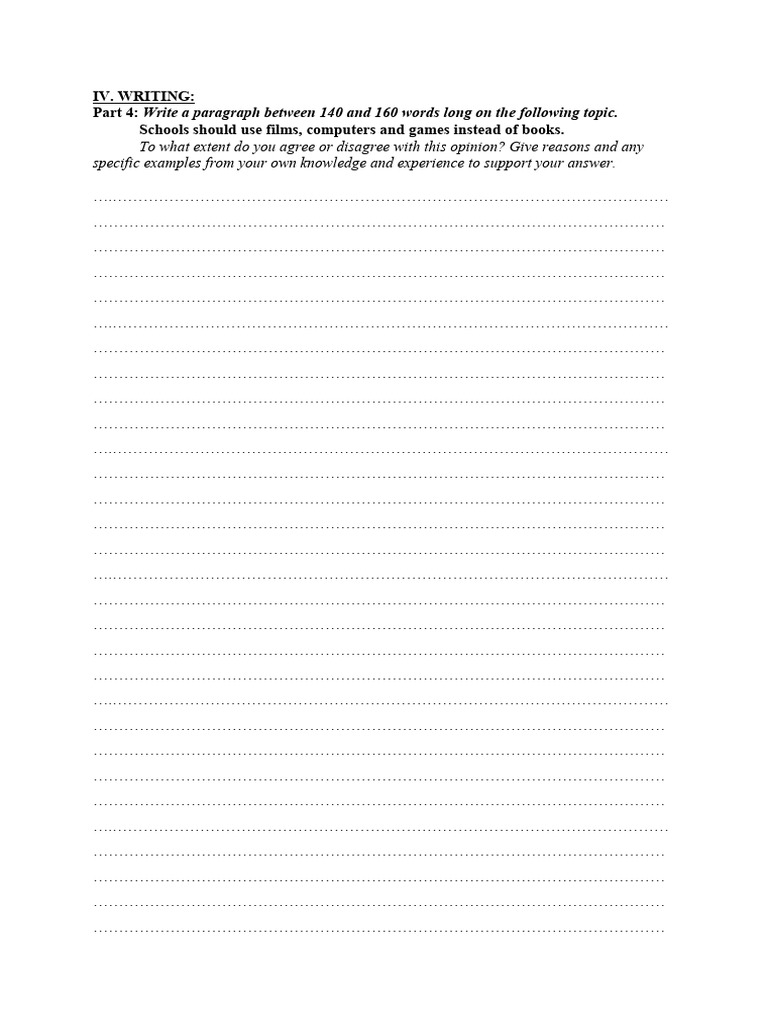 Writing For The Middle Schoolers | PDF