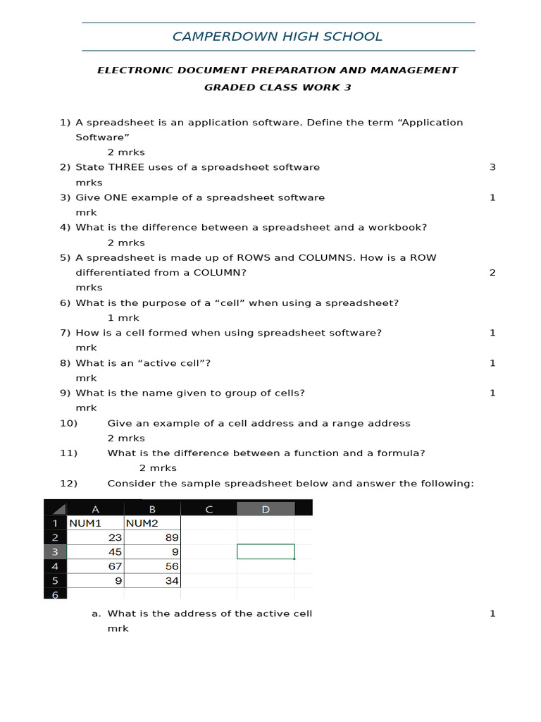 Graded Class Work 3 - EDPM | PDF