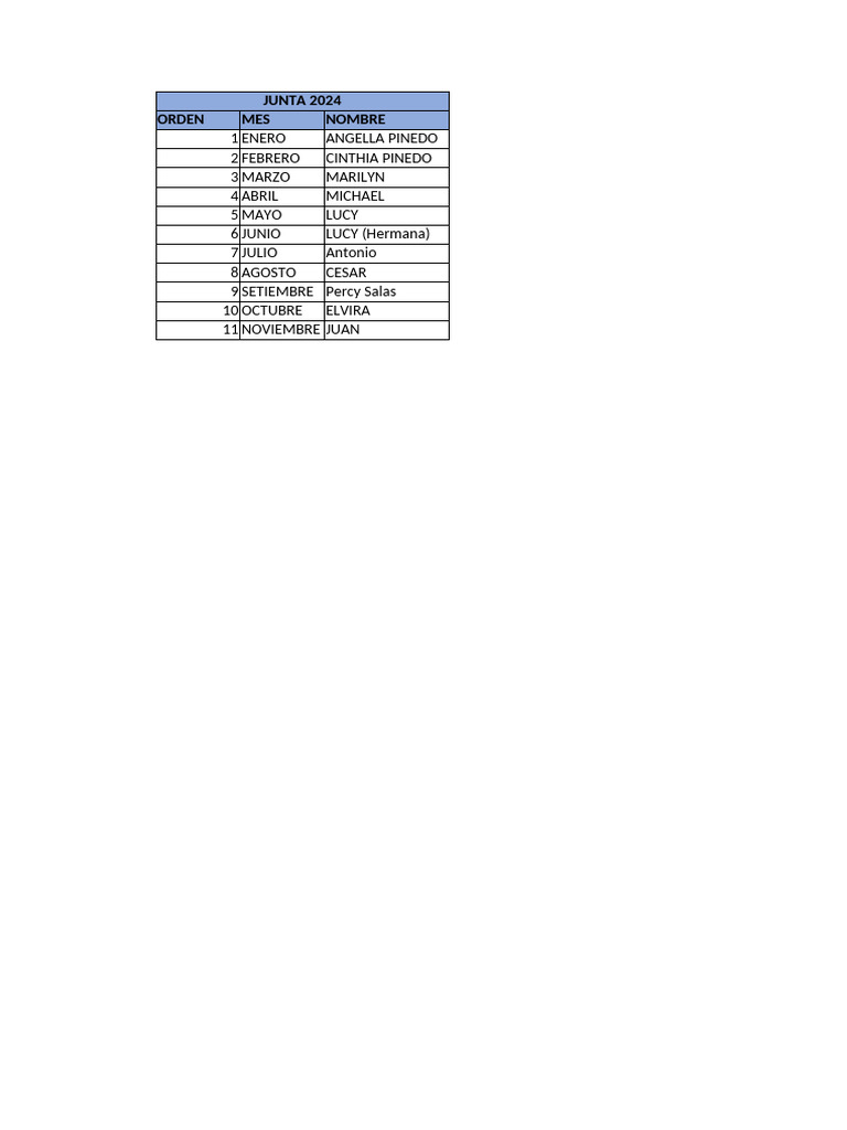 Junta 2024 | PDF