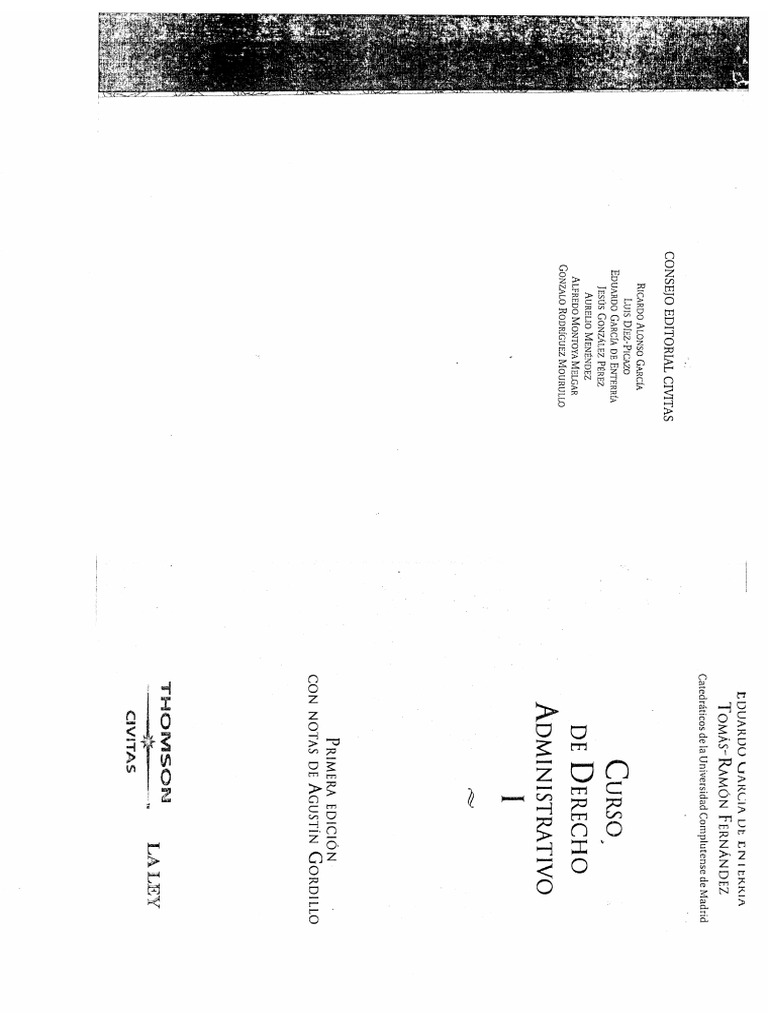 GarcÃ - A de EnterrÃ - A - Principio de Legalidad (1.) | PDF