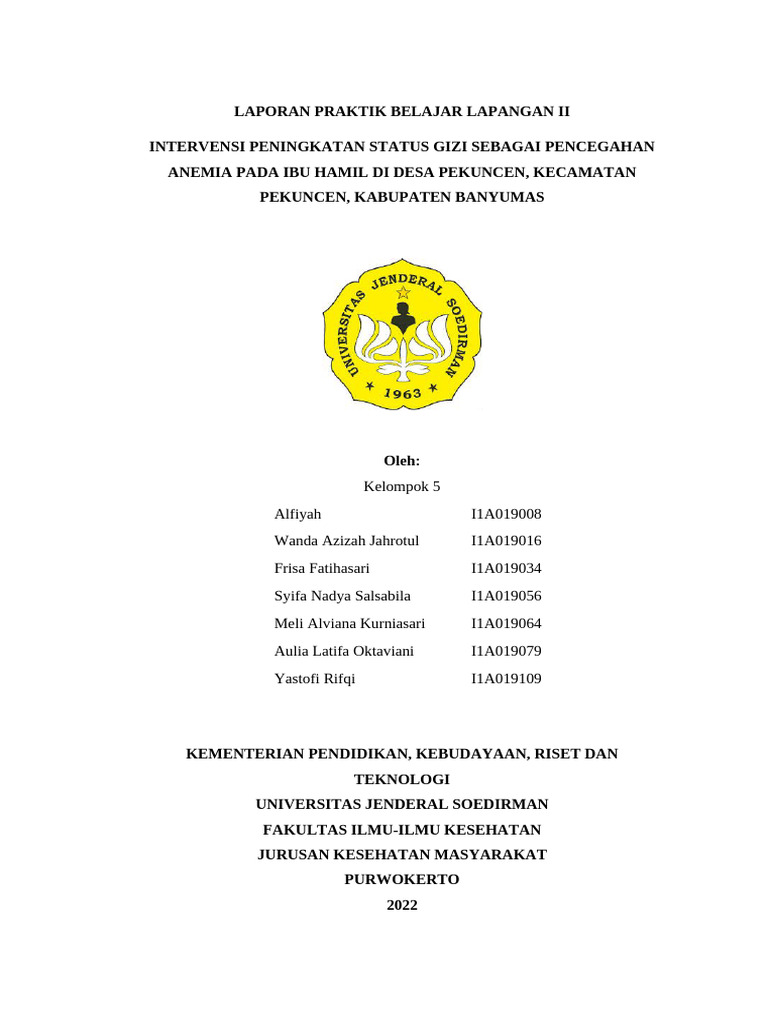 Laporan PBL II | PDF