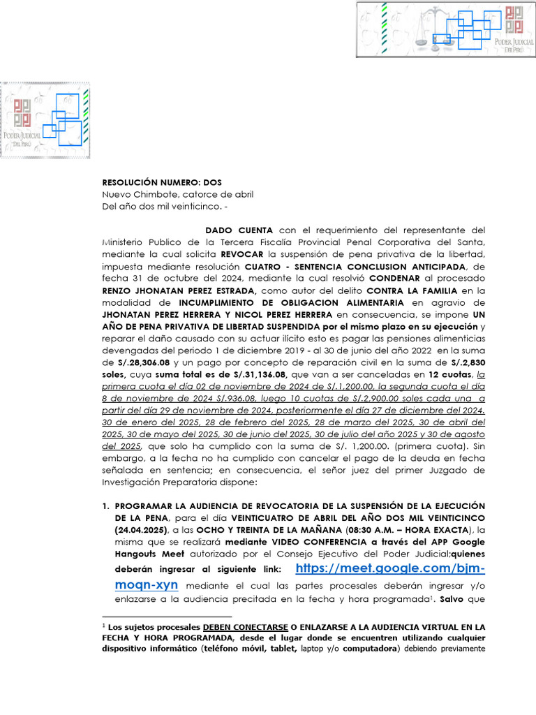 Exp. 04440-2023-6-2501-JR-PE-01 - Resolución - 77014-2025 | PDF ...