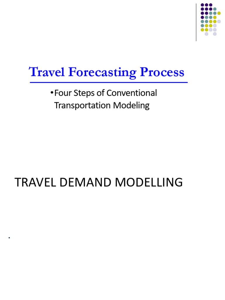 Travel Forecast - Trip Gen - 23 | PDF | Regression Analysis | Forecasting