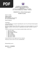 Letter of Intent - Travel Abroad | PDF