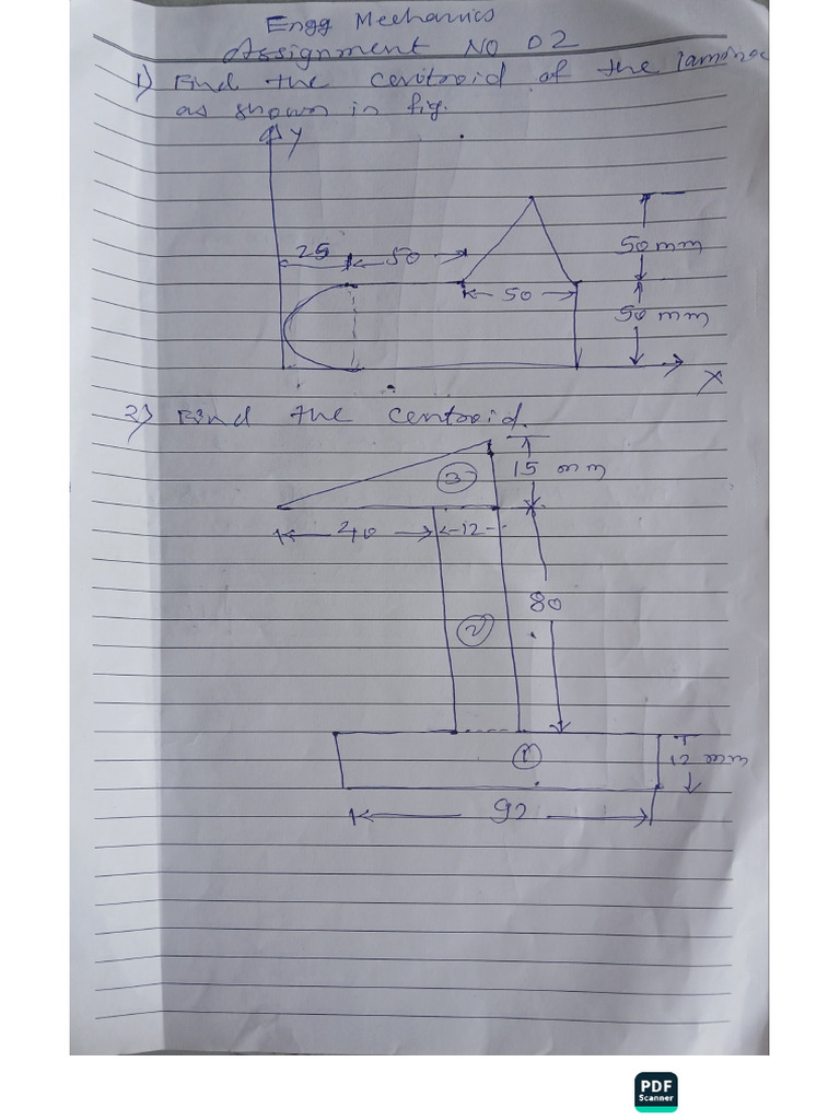 Engg Mechanics No 02 | PDF