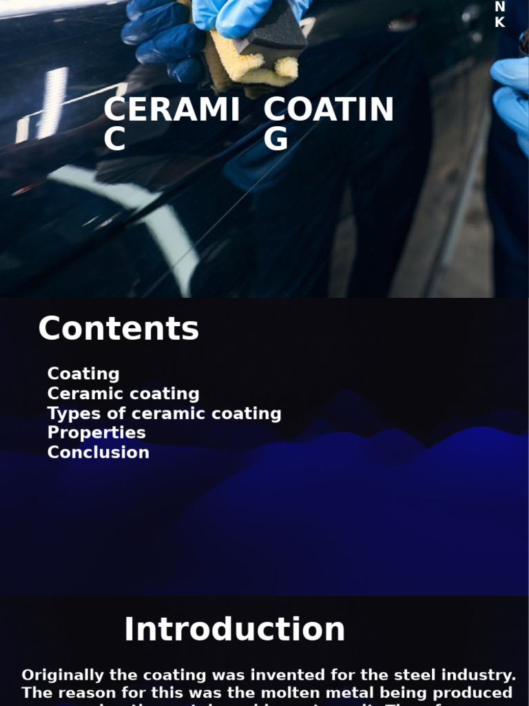 Benefits and Types of Ceramic Coatings | PDF | Coating | Ceramics