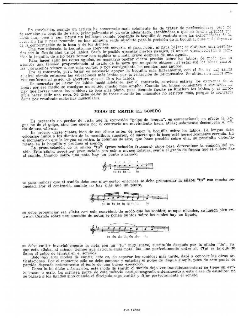 Ejercicios Arban | PDF