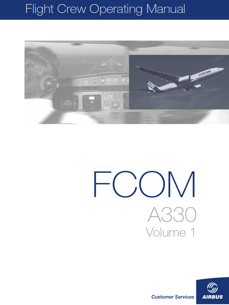 A330 Flight Crew Operating Manual | PDF