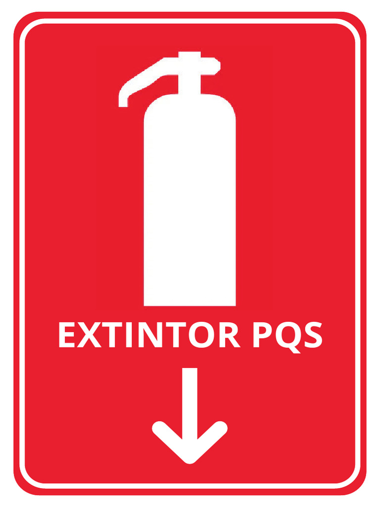 Placa Extintor PQS | PDF
