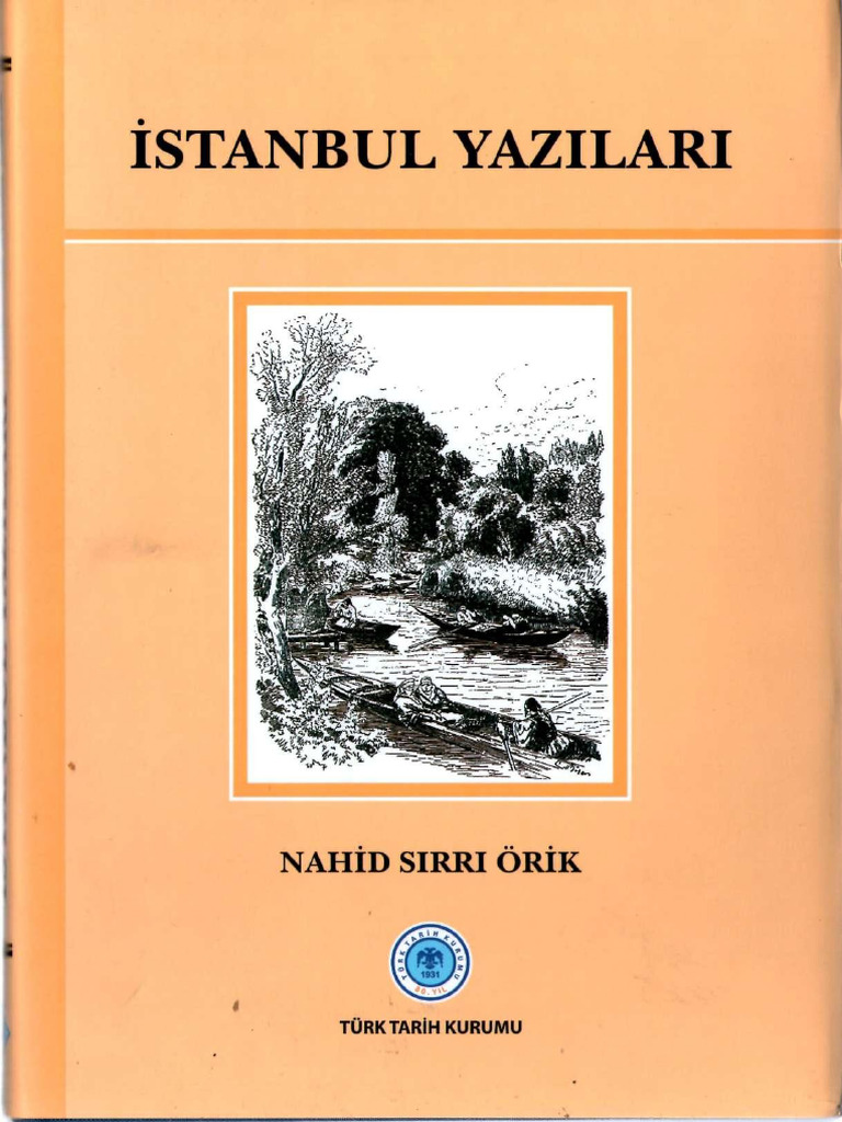Nahid Sırrı Örik - İstanbul Yazıları [MGB 00027] | PDF