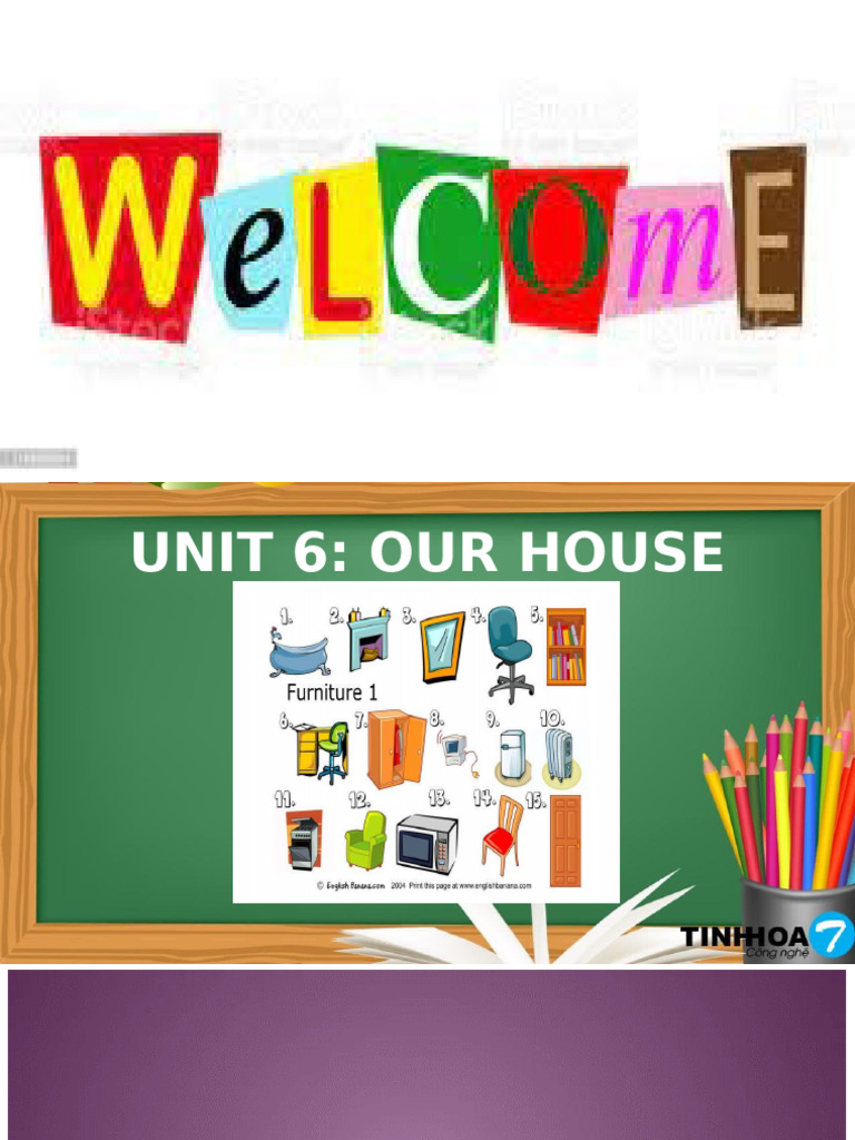 Our House: Unit 6 Homework Guide | PDF
