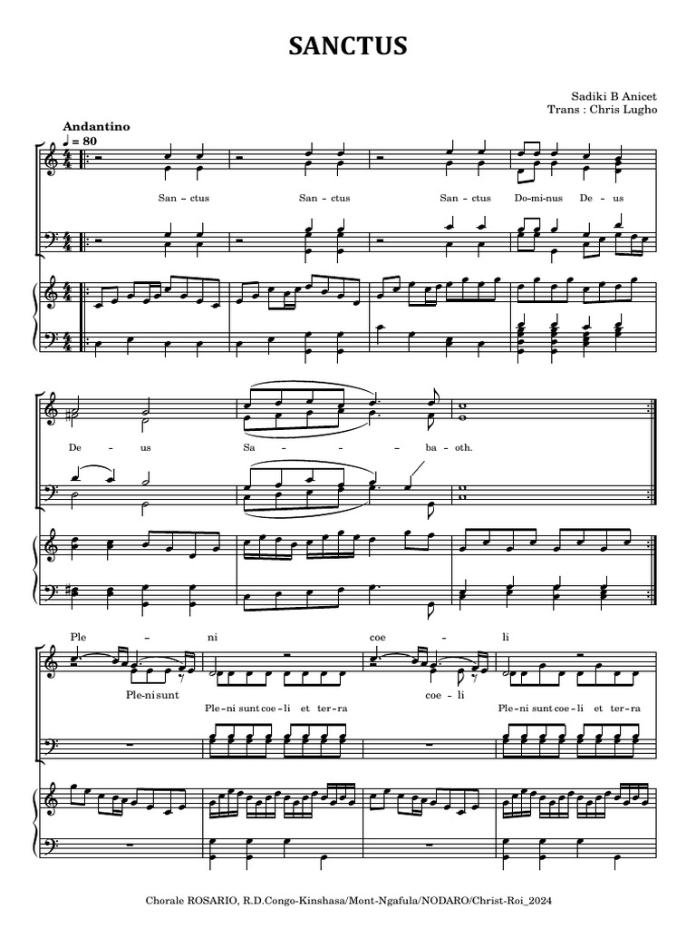 Sanctus B. Anicet2 | PDF