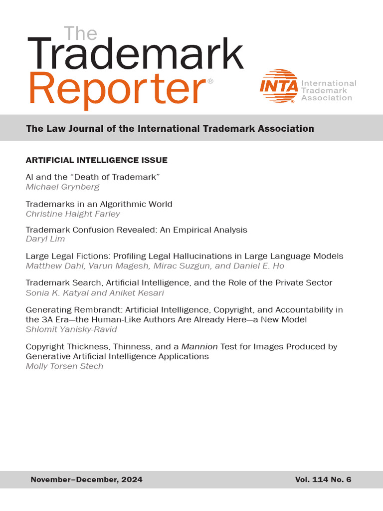 TMR Vol 114 No 6 Haight Farley | PDF