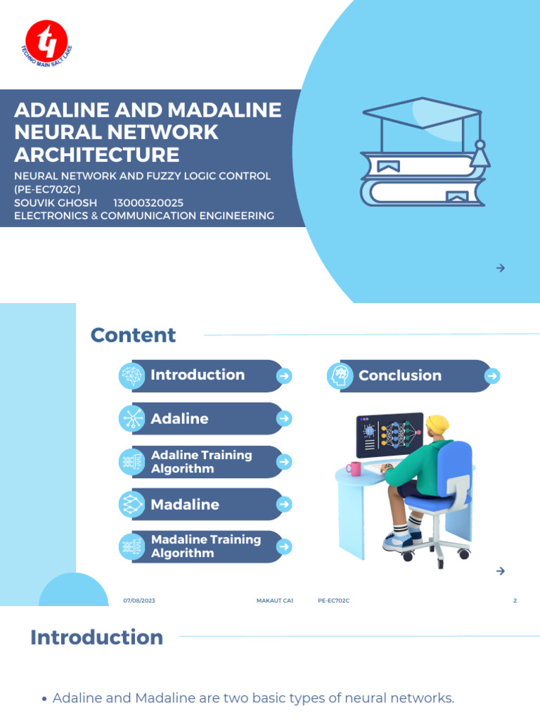 Adaline and Madaline Neural Network Architecture | PDF | Machine Learning | Computational ...