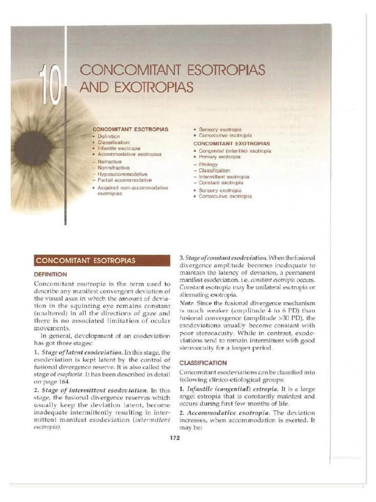 Orthoptics CHP 10 | PDF