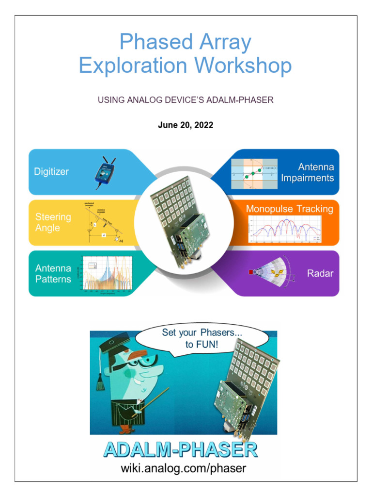 Phaser Lab Instructions June14 2022 No Title | PDF | Radar | Electromagnetic Radiation