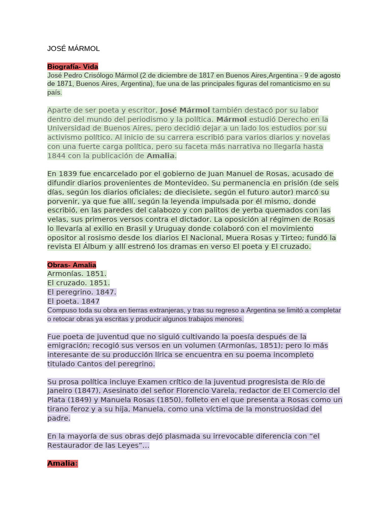 José Mármol | PDF
