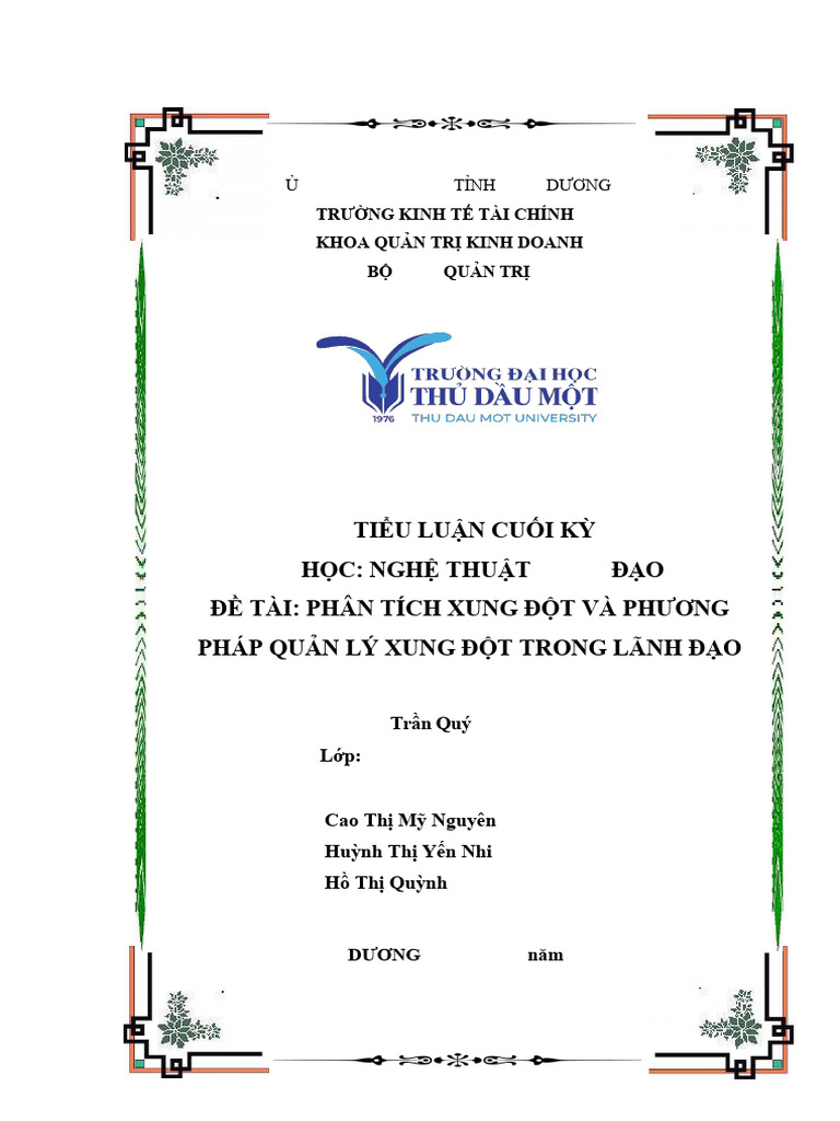 BTL - Nhóm 3B | PDF