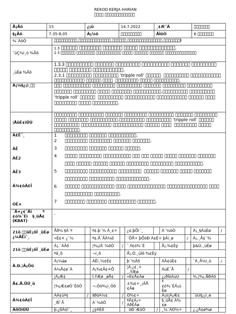 RPH M 15 வியாழன் | PDF