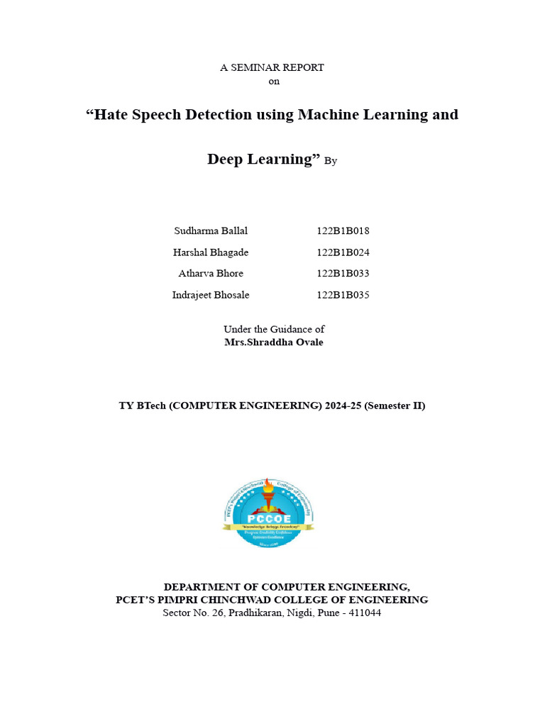 Review-3 TS Final Updated | PDF | Support Vector Machine | Deep Learning