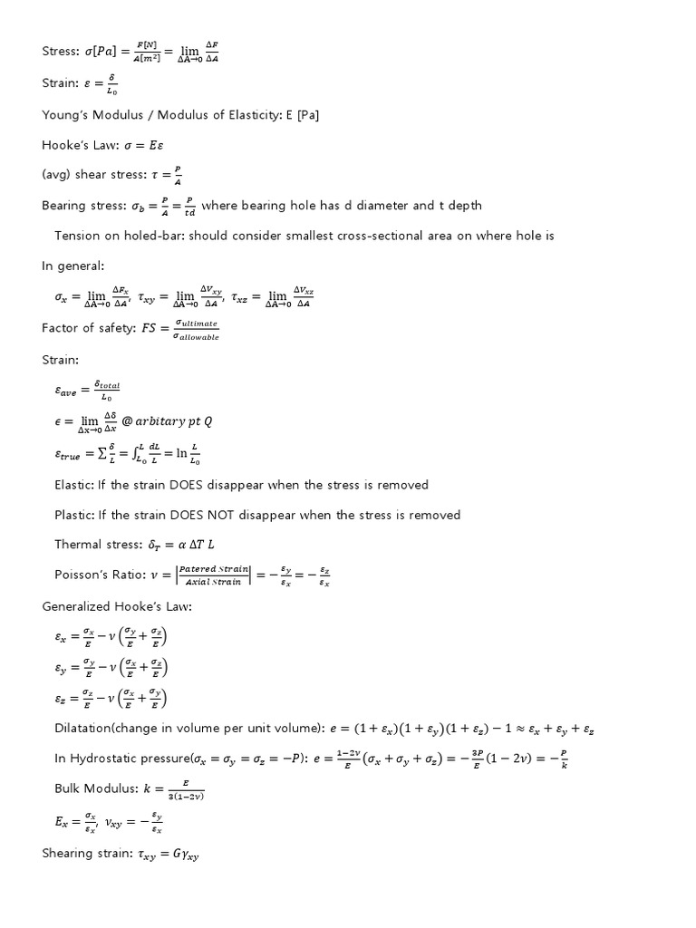 Mecahnics of Materials2-1 | PDF | Young's Modulus | Elasticity (Physics)