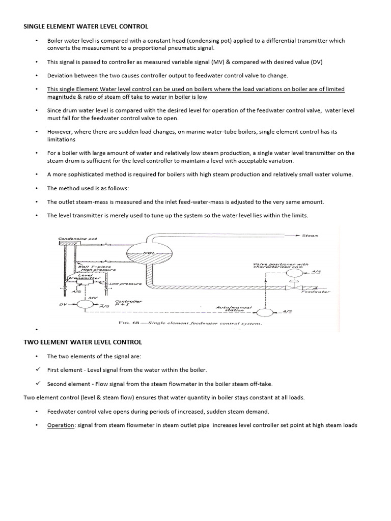 Water Level Control Systems Overview | PDF | Electric Generator | Radar