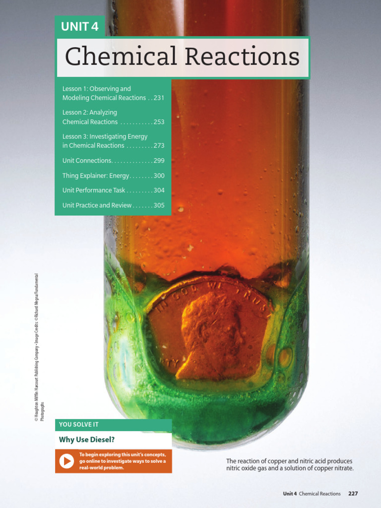 Chem Unit 4 Complete PDF Assessment Highlights | PDF | Chemical ...