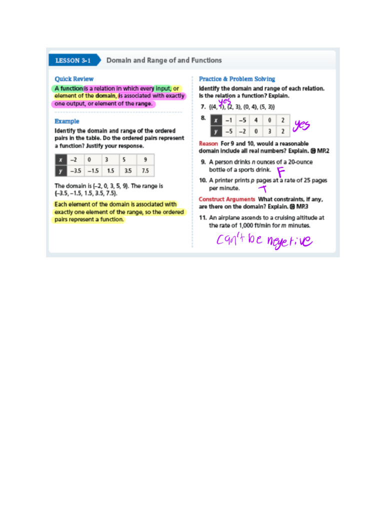 Topic 3 Review | PDF