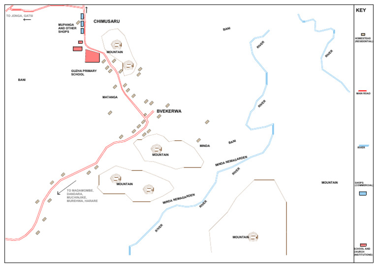 Map of Minda and Surrounding Areas | PDF