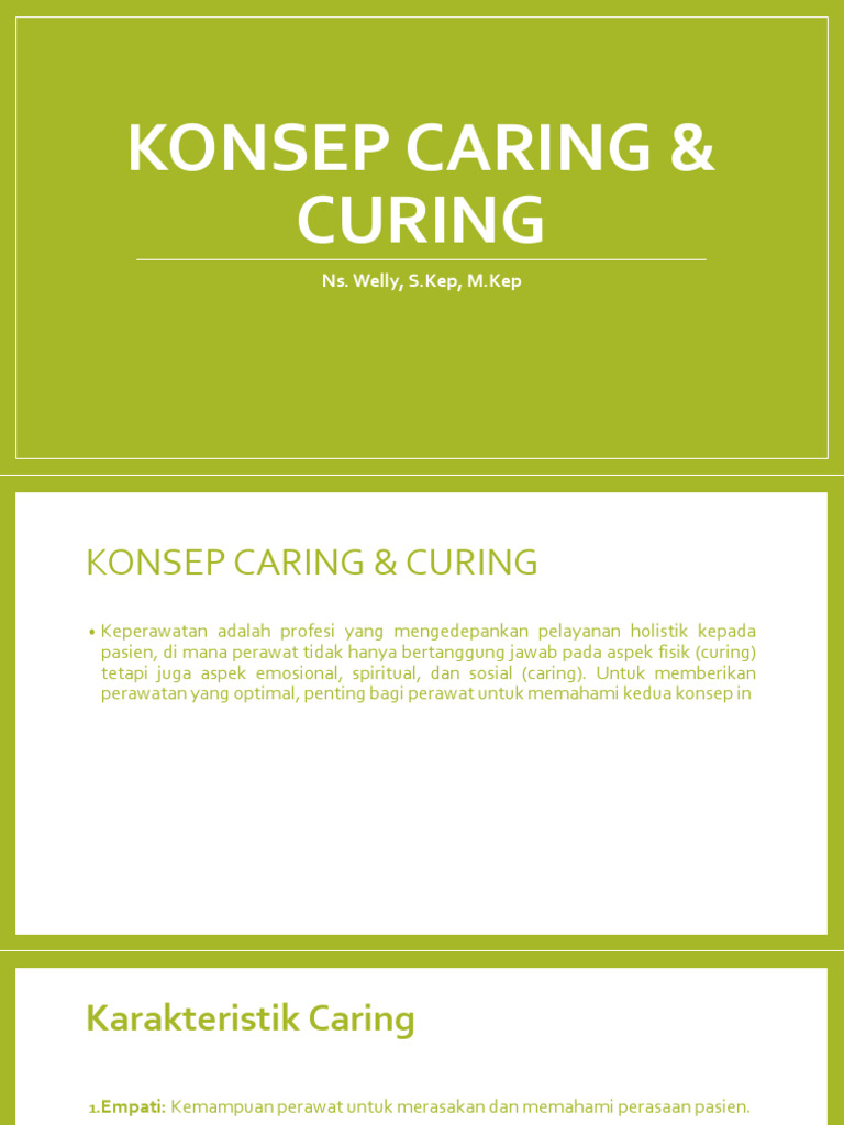 KONSEP CARING & CURING | PDF