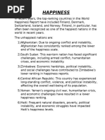 Happiness Conversation Class Guide | PDF