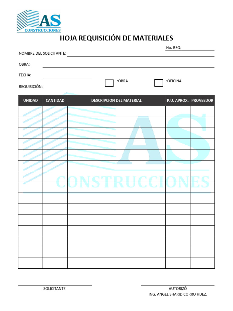REQUISICIONES ASC (1) | PDF