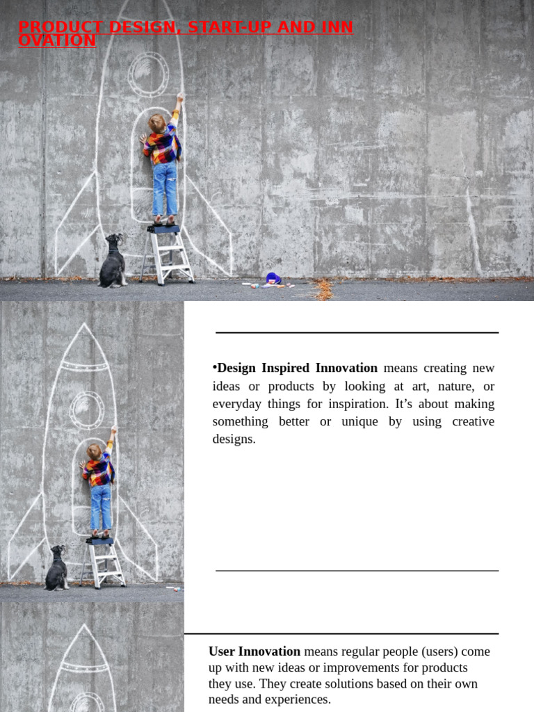 Design Inspired Innovation and User Innovation | PDF