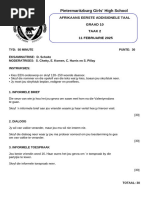 Voorbeeld Van 'N Verslag-1 | PDF