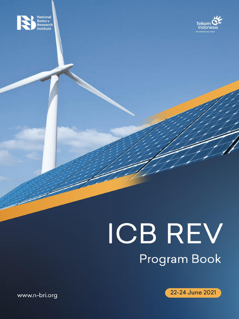 Program Book of ICB-REV 2021 | PDF | Nickel | Cobalt