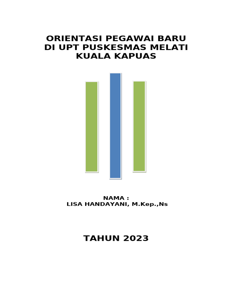 Orientasi Pegawai Baru | PDF