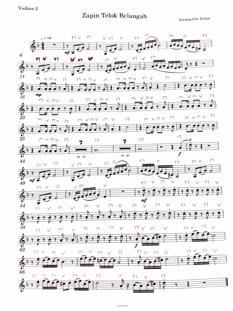 Zapin V2 Bowing | PDF