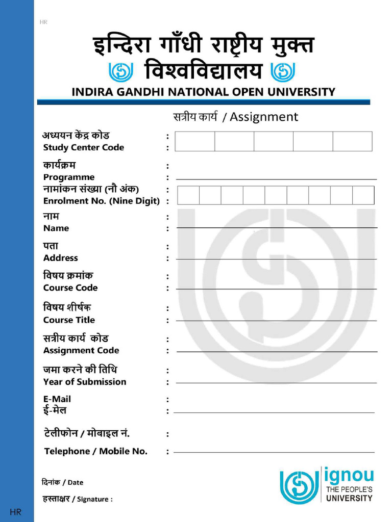 Front Page Blue Design PDF | PDF