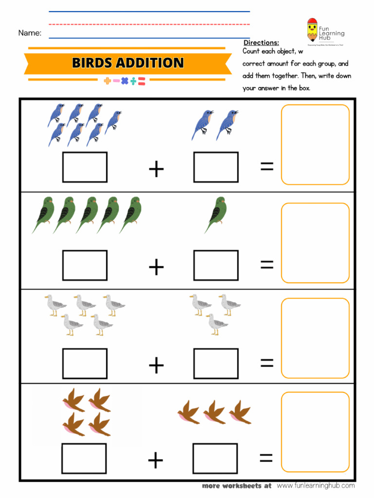Birds Addition | PDF