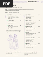 Nutella Cafe Menu | PDF
