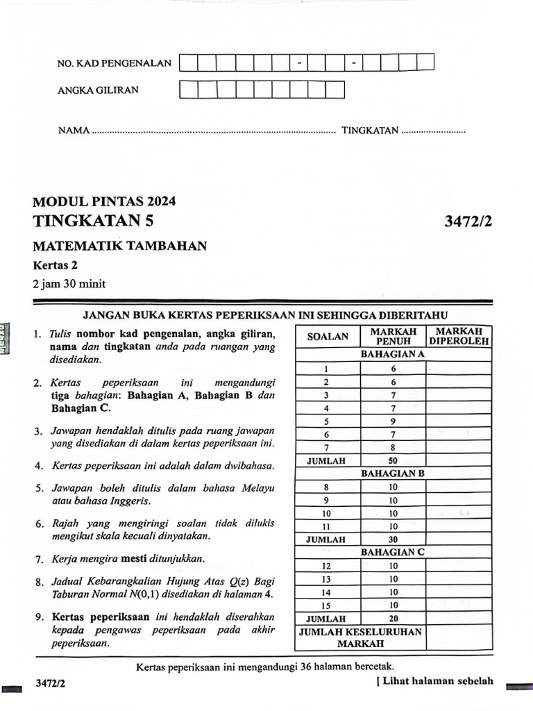 [Cikgujep.com] Q Selangor K2 2024 (Set 2) | PDF