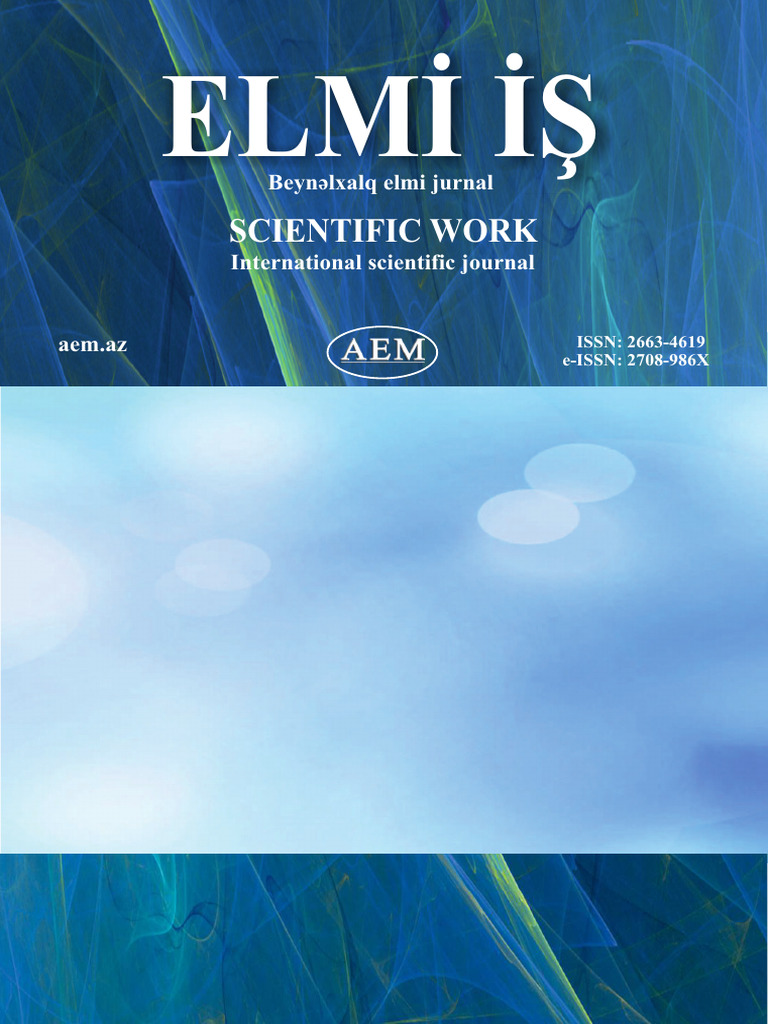 Scientific Work 17.10 | PDF