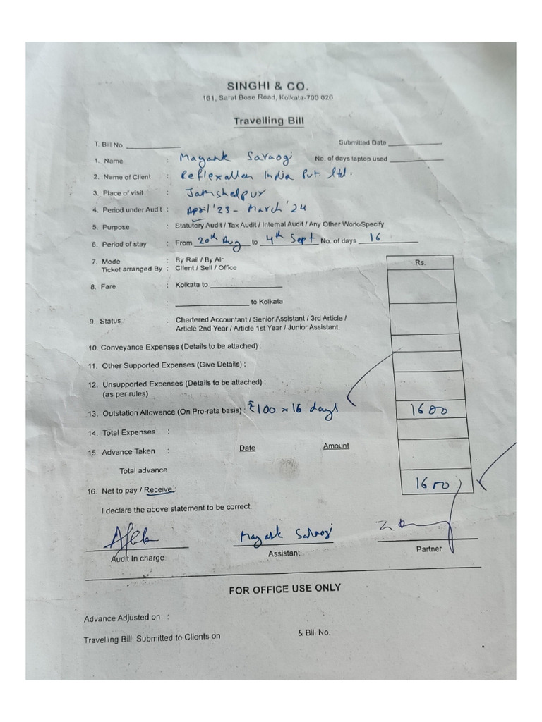 Mayank Saraogi TA | PDF