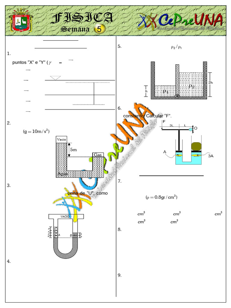 _SEMANA5_FISI | PDF | Densidad | Líquidos