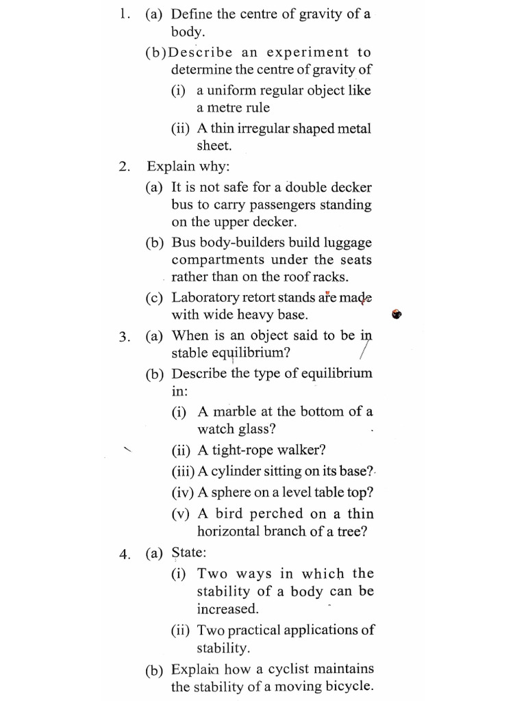Equilibrium and Cog | PDF
