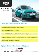 2025 Tata Tiago Brochure | PDF | Car | Front Wheel Drive Vehicles