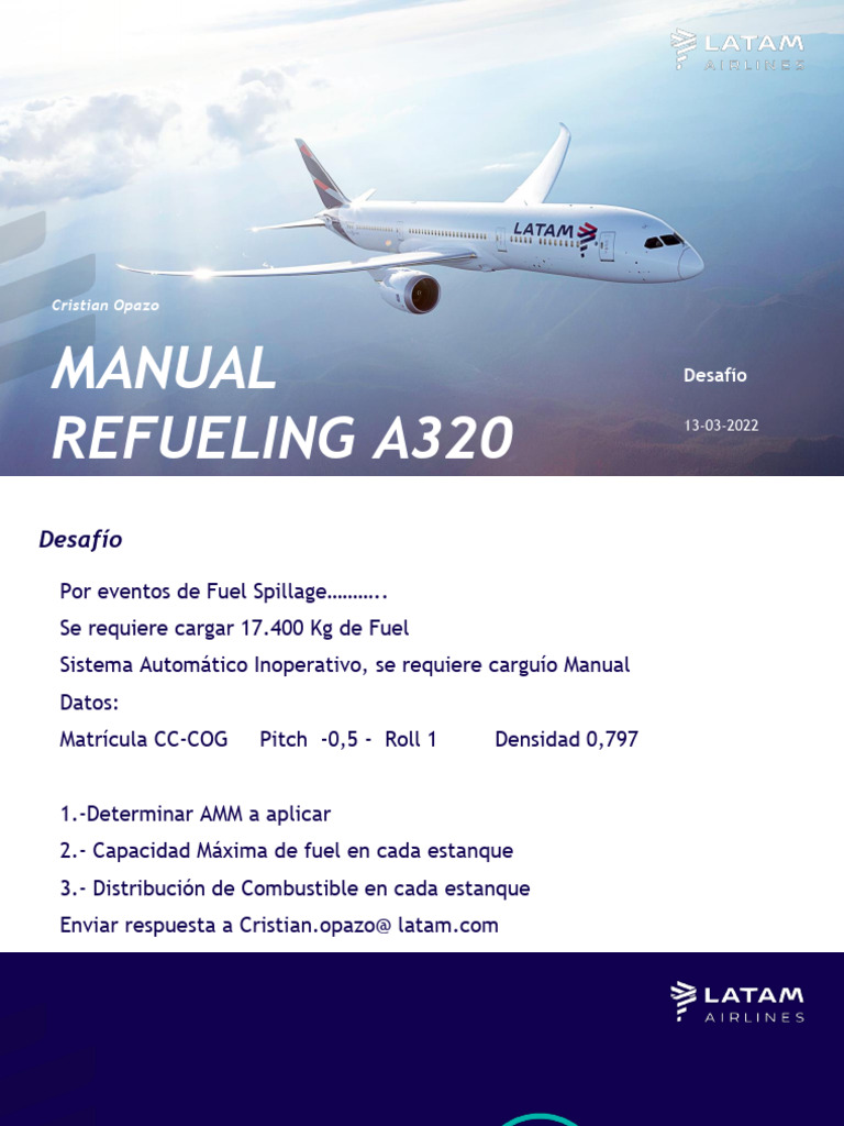 Desafío Manual Refueling | PDF
