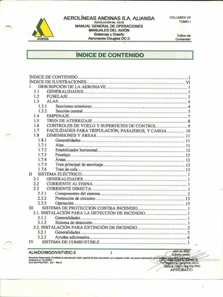 1-DESCRIPCIÓN DE LA AERONAVE | PDF